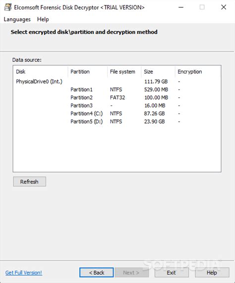 Elcomsoft Forensic Disk Decryptor Download Softpedia