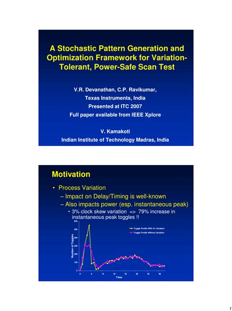 Pdf A Stochastic Pattern Generation And Optimization Framework For