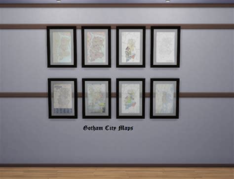 Gotham City Maps Objects LoversLab