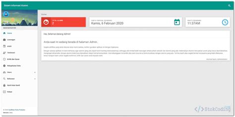 sistem informasi alumni berbasis web codeigniter