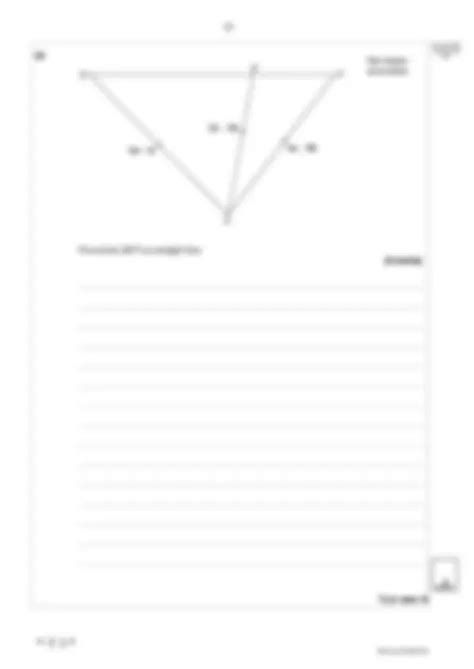 Aqa Gcse Mathematics Higher Tier Paper 2 Calculator June 2024 Qp And Ms Merged Exams