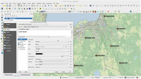 Qgis Quick Tip Building Labels Is Easy Youtube