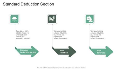 Standard Deduction Section Powerpoint Presentation And Slides Ppt