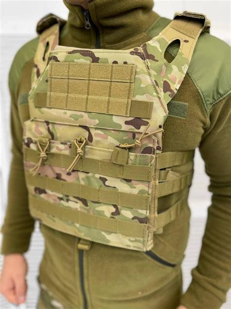 Плитоноска мультикам — цена 2100 грн в каталоге Разгрузочные системы Купить мужские вещи по