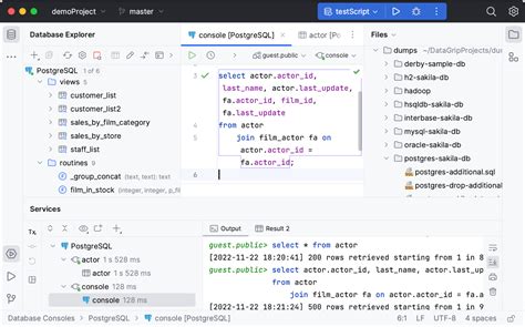 New UI DataGrip Documentation