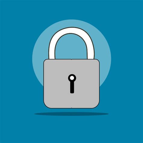 Premium Vector Security Lock Illustration Vector Art Design