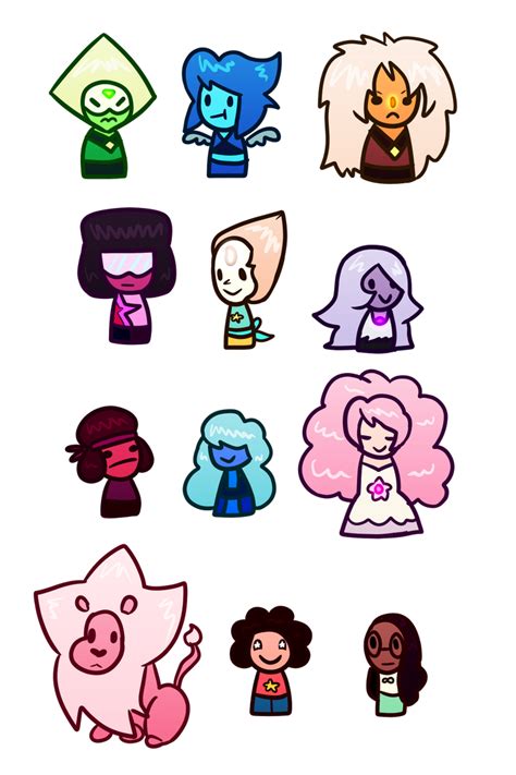 Steven Universe Chibi By Tesartist On Deviantart