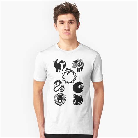 Seven Deadly Sins T Shirt By Toropix Redbubble