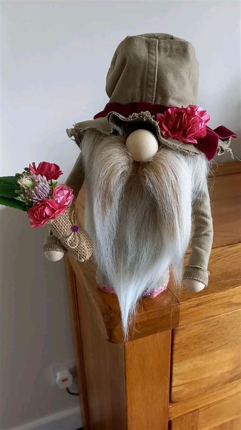 Upcycled Denim Gnome Winter Wreath Diy Diy Gnomes Gnome T