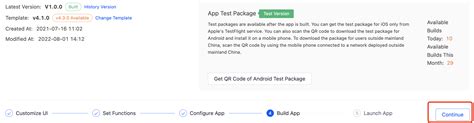 update app version on tuya iot development platform tuya iot