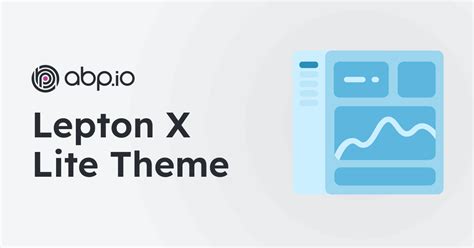 lepton x theme lite modern theme for web apps abp io