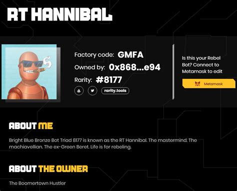 Rebel Bots On Twitter Super Clean Bot From Our Of Our Long Time Community Members Rebeltriad