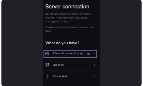 Connecting With A Config File Amnezia Docs