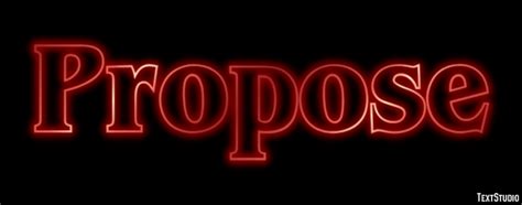 Propose Text Effect And Logo Design Word