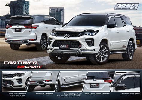 Body Kit Toyota Fortuner 2020 Gr Sport By Rsb Rbs Accessories