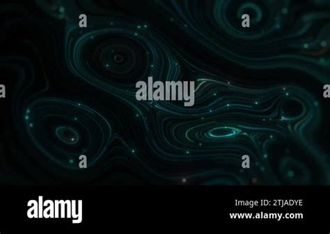 Abstract Digital Web Network And Flowing Data Lines 4k Animation Of An Abstract Technology