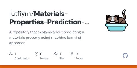 Materials Properties Prediction Using Machine Learningproject Intro To