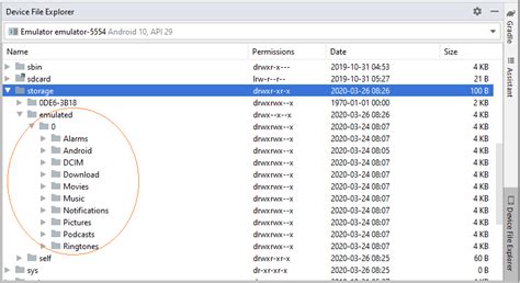 hướng dẫn sử dụng android device file explorer