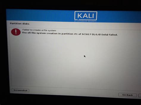 Hi Guys Trying To Install Kali Linux Right Now Having This Trouble Im