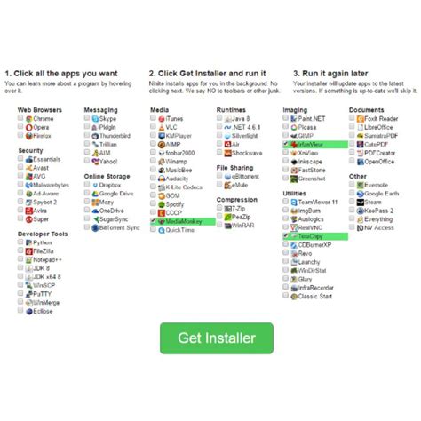 All In One Essential Softwares Installer Pack For Pc Install And Update