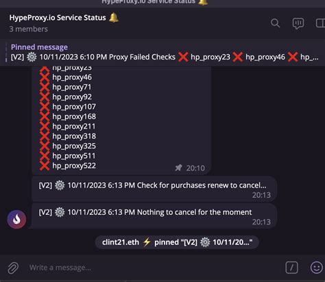 Pin Telegram Notification · Issue 3877 · Louislamuptime Kuma · Github