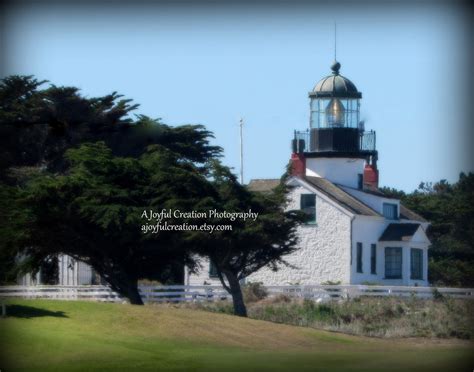 Point Pinos Lighthouse Pacific Grove California Etsy