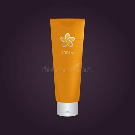 Cream Packaging Vector Design Stock Vector Illustration Of Vector