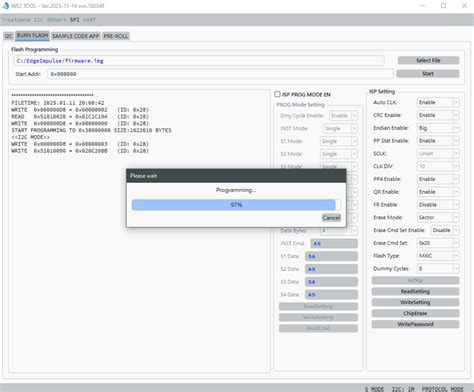 Himax Wiseeye2 Module And Ism Devboard Edge Impulse Documentation