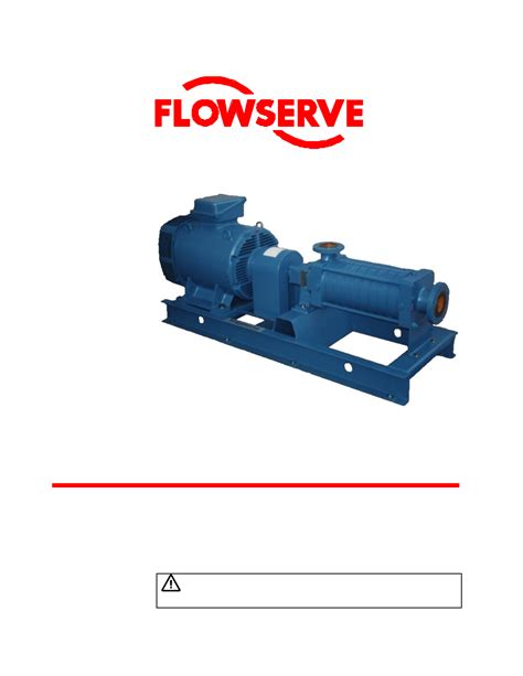 Flowserve Wdx User Manual