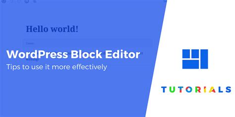 WordPress Gutenberg Tutorial Learn The WordPress Block Editor