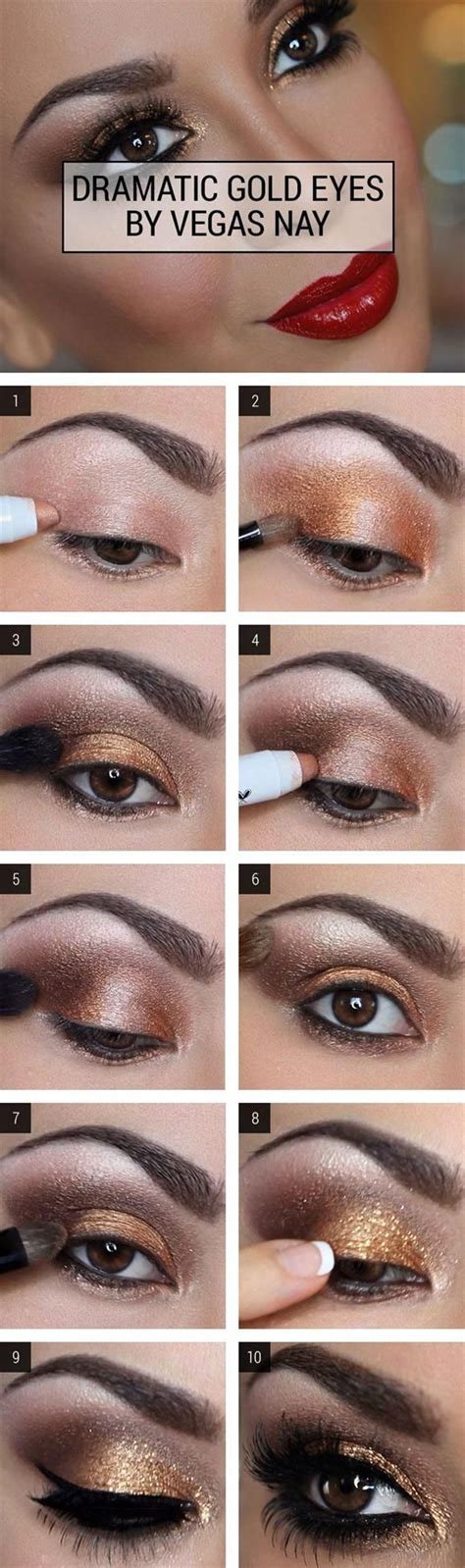 27 Pretty Makeup Tutorials For Brown Eyes Styles Weekly