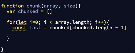 How To Solve Array Chunking For This Weeks Post I Plan To Outline By Samson Yuwono Medium