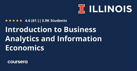 Free Trial Online Course Introduction To Business Analytics And