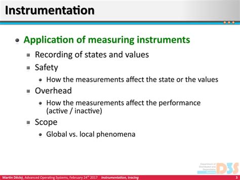 code instrumentation dynamic tracing ppt