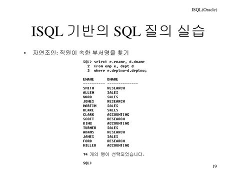 Ppt Sqlplus Oracle Isql Powerpoint Presentation Free Download