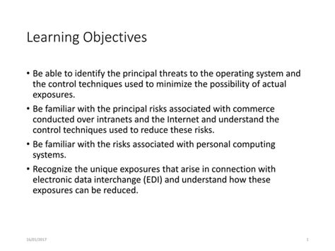 Chapter 3 Security Part I Auditing Operating Systems And Networks Pptx