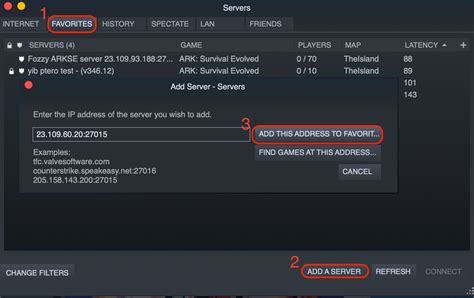 How To Connect To Your Arkse Server How To Set A Password For The Server
