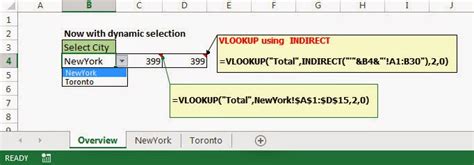 Excel Excel Made Easy Excel INDIRECT Function