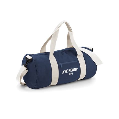 Rangers Barrel Bag Navywhite The Terrace Store The Terrace Store