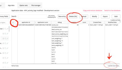 How To Delete All Records In A Tabledata Type Database Bubble Forum