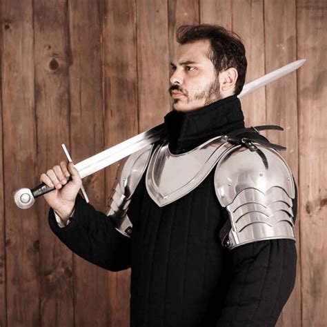 Kenric Medieval Knight Pauldrons