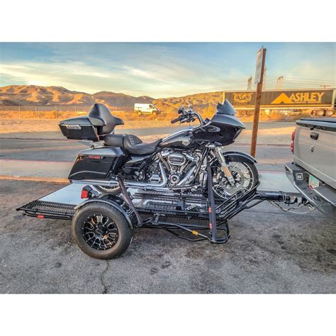 Premium Ride Up Motorcycle Trailer Tow Smart Trailers