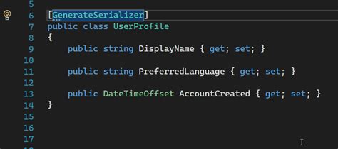 GenerateSerializer Code Fix Documentation Issue Issue Dotnet Orleans GitHub