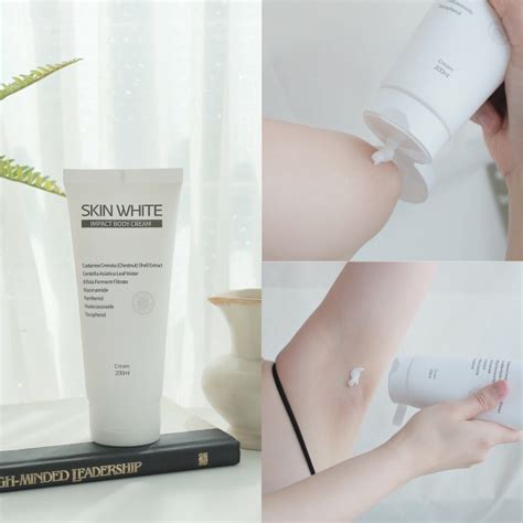 겨드랑이 피부 착색 바디 미백크림 스킨화이트 바디크림 네이버 블로그