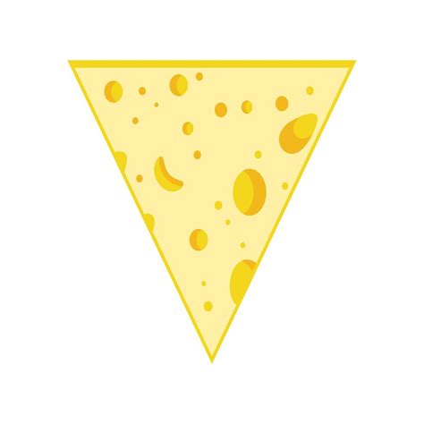 Cheese Slice Triangle 3763687 Vector Art At Vecteezy