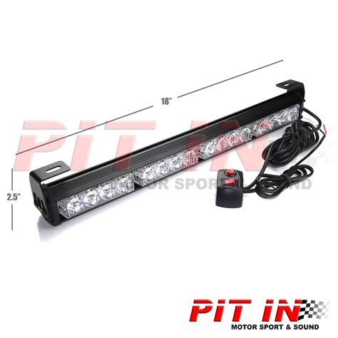 Strobe Led Bar Pit In Motorsport And Sound
