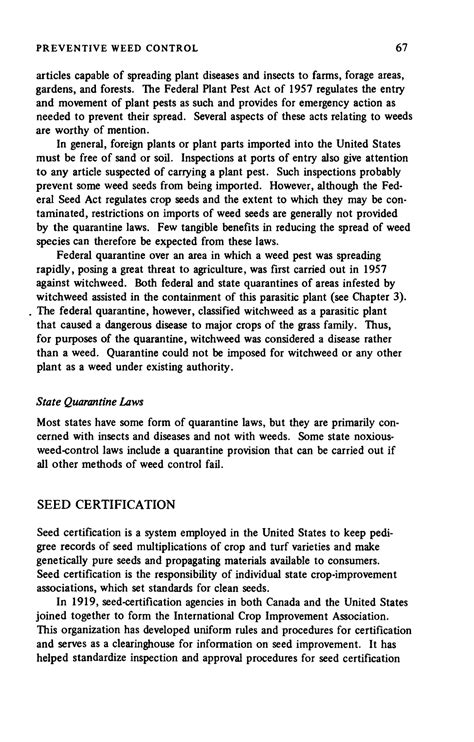 Read Weed Control At