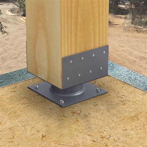 Simpson Ecb88 8x8 Elevated Column Base Gray Paint Fasteners Plus
