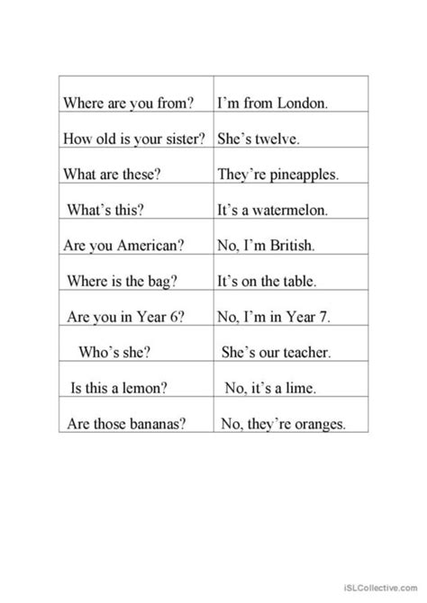Matching English ESL Worksheets Pdf Doc