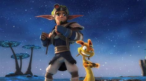 Download Daxter And Jak 2 Starry Night Wallpaper